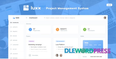 Download Luxx v3 - Project Management System Free - DLEWordPress