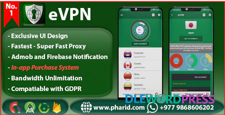 Free Download eVPN v2.1 - Free Ultimate VPN Android VPN, Billing, Phone ...