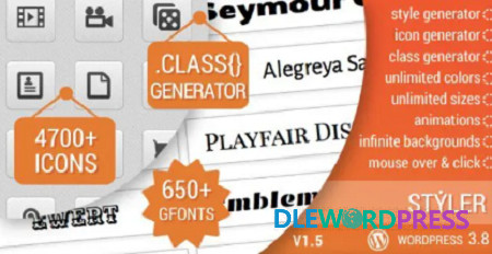 Download Styler – Icons Fonts and CSS Generator V1.5 - Codecanyon Free ...