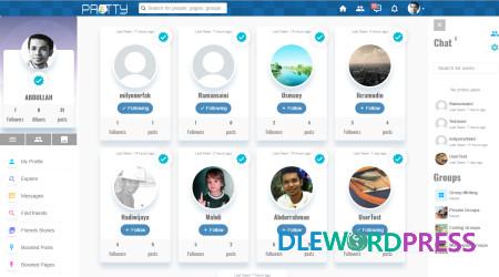 Download Pretty-Theme for WoWonder Social PHP Script v3.0.1 Free - DLEWordPress