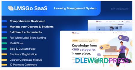 Download LMSGo SaaS v1.9 - Learning Management System Free - DLEWordPress