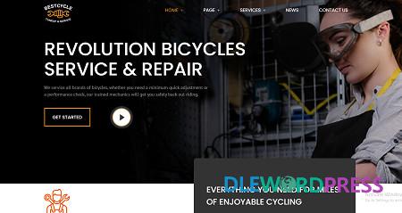 Download Bestcycle | Bicycle Repair & Service Elementor Template Kit ...